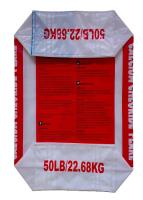 China 25kg Empty Woven Polypropylene Sacks For Cement / Fertilizer With Anti Slip Surface for sale