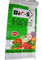 China 25kg Empty Woven Polypropylene Sacks For Cement / Fertilizer With Anti Slip Surface for sale