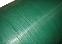 China Green Color PP Tubular Woven Fabric , PP Woven Sack Fabric Waterproof for sale
