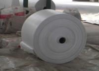 China White Color Virgin PP Woven Sack Fabric Rolls ,  PP Woven Tubular Fabric 60GSM for sale