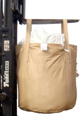 China BOPP Film Laminated PP Woven Ton Bags / Multi-color Printed Woven Polypropylene FIBC Bags for sale