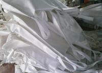 China White PP Box Bags for Ore / Durable Woven Polypropylene FIBC Big Jumbo Bag for sale