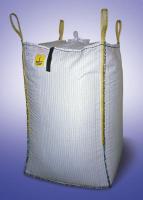 China Recycled PP Bulk Material Bags With Filling Spout , FIBC Empty Jumbo Bags for sale
