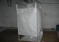 China Two Ton Loading PP FIBC Jumbo Bags With Four Loops 10'' High / Fully Belted for sale