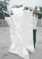 China 4 Handle Polypropylene Big FIBC Jumbo Bags For Packing Silica Sand Large Capacity for sale