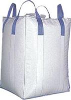 China White Color Empty FIBC Container / PP Woven Jumbo Bags 35'' X 35'' X 47'' for sale
