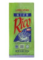 China Bopp Laminated PP Woven Rice Packaging Bags 25 Kg Double Stitched Multi Use for sale