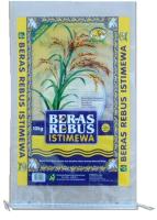 China High Tensile Strength Plastic Packaging Bags For Rice , PP Woven Laminated Bag for sale