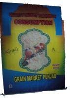 China 50 Kg Laminated PP Woven Rice Bag / Biodegradable Plastic Woven Polypropylene Sacks for sale