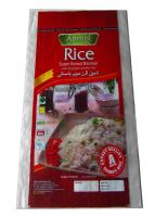 China Non Toxic 15kg 25kg PP Woven Rice Bag Reusable With Custom Logo Printing for sale