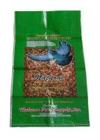 China Biodegradable Pet Woven Polypropylene Feed Bags Anti Slip With Bopp Lamination for sale