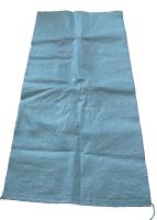 China Moisture Proof 50kg PE Woven Sack Bags / Woven Polyethylene Packaging Bags for sale