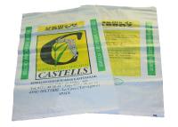 China 25KG PE Woven Bag For Sand / Feed / Seed / Cement Packaging Recyclable for sale