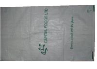China Multi Color Printed Flour Packaging Bags , Woven Polypropylene Flour Packing Bags for sale