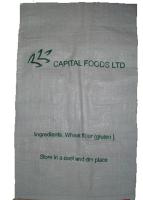 China OEM PP Wheat Flour Packing Bags , Woven Sack Bags For Agricultural / Indusrial for sale