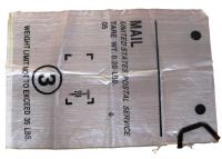China Moisture Proof PP Woven Courier Packing Bags / Woven Polypropylene Sacks for sale