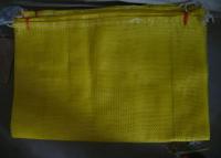 China Custom Plastic PP Woven Mesh Fruit And Vegetable Bags , Reusable Mesh Produce Bags for sale