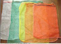 China Custom Plastic PP Woven Mesh Fruit And Vegetable Bags , Reusable Mesh Produce Bags for sale