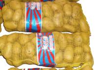 China PE Polyethylene Plastic Woven Mesh Fruit And Vegetable Bags for sale