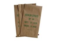 China 20kg Multiwall Paper Bags / Polypropylene Protein Feed Cement Packaging Bags for sale