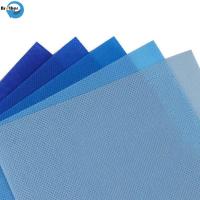China Biodegradable embossed flower waves design spun-bond non woven fabric for christmas gift flower wrapping paper for sale