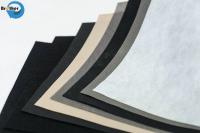 China synthetic 4mm thick waste carpet base spray paint sticky geotextile wet rigid coloured fireproof pick up woven felt for sale