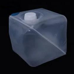 China Collapsible Plastic Cubitainers for Laboratory Disposables 5L 10L LDPE Ultrasound Gel Cubitainer for Storage for sale