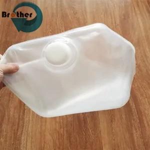 China Foldable 5 liter LDPE Cubitainer Bag Collapsible Plastic 5L 10L 15L 20L Cube Seal Cap Nature True Color for Liquid for sale