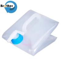 China Storage Container Water Bag Transparent LDPE Plastic 3L~20L Square Bottom Bag Chemical Recycled Materials for sale