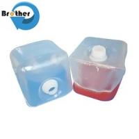 China Cubitainer 15L Soft Foldable LDPE Medical Grade Plastic Bucket Liquid Container Reagent Packaging Medical Consumables for sale