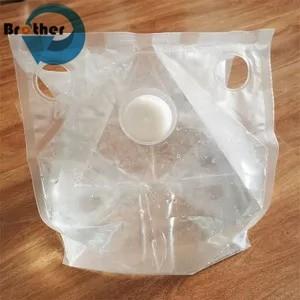 China 15L Cubitainer with Handle Soft Collapsible Plastic Liquid Container LDPE Outdoor Goods for sale