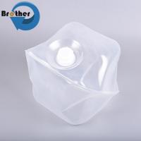 China 20L Cubitainer with Handle Soft Collapsible Plastic Liquid Container LDPE Outdoor Goods for sale