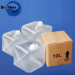 China 5 Litre 20 Litres Plastic Flexible Cubitainer for Chemical Use and Medical Use for sale
