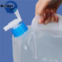 China 3L Cubitainer Soft Foldable Medical Plastic Bucket LDPE Liquid Reagent Packaging for sale