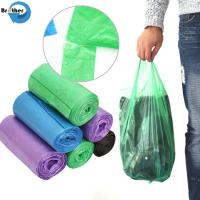 China Manufacturers Wholesale Custom Printing Plastic T-Shirt Bags Disposable Food Grade T-Shirt Bags in Supermarkets for sale