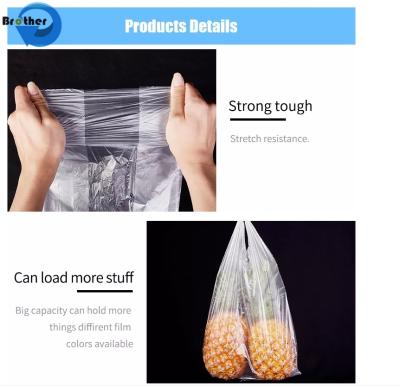 China Recyclable Plastic Shopping Bag with Custom Logo Printing From China Supplier for sale