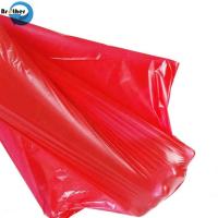 China Yellow Plastic Garbage HDPE Custom Compostable T Shirt Bags Packaging Plastic Bag Poly Bag Holder for sale
