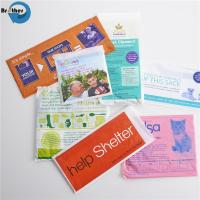 China Hot Sale Custom Printed Clear Fold LDPE Supermarket Plastic T Shirt Bags for Shopping Packaging for sale