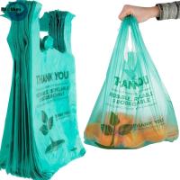 China Custom Printed Plastic Sack Poly Carrier Bag T Shirt Bag for sale