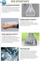 China Transparent Plastic T Shirt Bag for Vegetable Packing Bags Wholesale Japan Digital Printed for sale