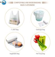 China Professional Good Quality Plastic Colored Trash Bags Gabage Bags on Roll for sale