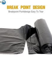 China Custom Colored Disposable Plastic Trash Bag Garbage Bags on Roll for sale