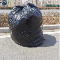 China Disposable Black Garbage Bags Construction 30 Gallon Trash Bags for 100% Biodegradable Garbage Plastic Bag for sale