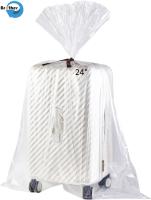 China Biodegradable Black Wholesale Large Thick Hotel Property Sanitation PE Flat Mouth Garbage Bag for sale