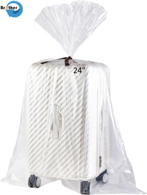China Biodegradable Black Wholesale Large Thick Hotel Property Sanitation PE Flat Mouth Garbage Bag for sale