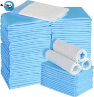 China Factory Roll 70X110cm Blue Protect Safety Apron Disposable Anti-Bacterial Plastic Apron Without Sleeve for sale