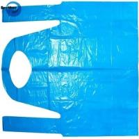 China Disposable Poly Aprons on Roll or Flat Pack Light Weight Sleeveless PE Aprons for sale