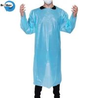 China Biodegradable Compostable Apron, Disposable Medical Plastic Apron for sale