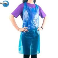 China Hot Sales Wholesale Personal Protection New Clear Plastic Waterproof Disposable Aprons Cleaning Disposable PE Apron for sale