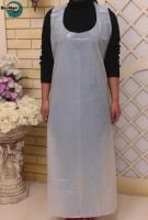 China Disposable CPE/TPE/PE Person Protective Plastic Apron for sale